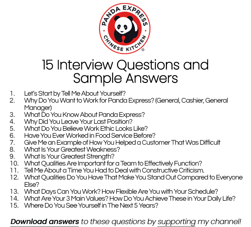 Panda Express Hiring Guide